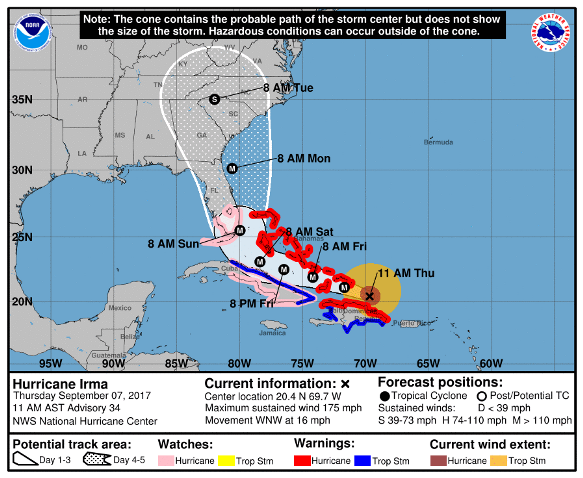 Hurricane Irma - Pre-Landfall 1